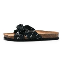 China Printing Bow Beach Ladies Sandals  Breathable Cool Ladies Sandals for sale