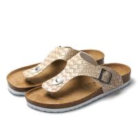 China 2021 Summer New Fashion ladies flip flop EVA Sandal Buckle Non-slip Open Toe Flat Cork Slipper casual shoes woman for sale