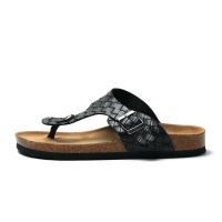 China 2021 Summer New Fashion ladies flip flop EVA Sandal Buckle Non-slip Open Toe Flat Cork Slipper casual shoes woman for sale