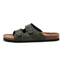 China Camouflage Cork Slippers Female Beach  Anti Slip Breathable for sale