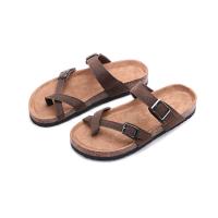China Latest nice design 2020 fashion  cork wood sole slippers ladies leisure flip flops other trendy shoes for sale