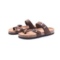China Latest nice design 2020 fashion  cork wood sole slippers ladies leisure flip flops other trendy shoes for sale