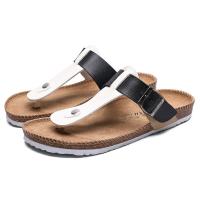 China men summer shoes flat slippers latest design Classic Style men Cork sandal upper for sale