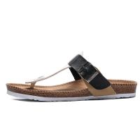 China men summer shoes flat slippers latest design Classic Style men Cork sandal upper for sale