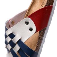 China Popular Wooden Sandal For Man open toe Real Cork Sole slippers for men rubber for sale
