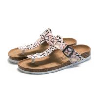 China Wholesale New Fashion couple Flip Flop Sandal Men colorful Slippers women Beach Sandal cork slipper in stock slider sandal for sale