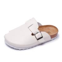 China Cork Casual  Fashionable Leather Flat Baby Girl Sandals Summer for sale