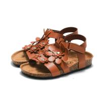 China Colorful Synthetic Leather Children Sandals Lightweight Comfortable for sale