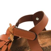 China Colorful Synthetic Leather Children Sandals Lightweight Comfortable for sale