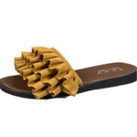 China Simple Round Head  Beach Shoes Solid Color Lace Women Flat  Beach Shoes for sale