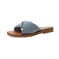 China Women Summer Beach Shoes  Casual Flat Bottom Rubber Outsole Material for sale