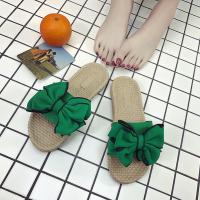 China Flat Bottom Women Slippers Comfortable Rubber Slide  Anti Slip Breathable for sale