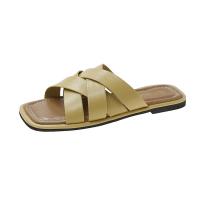 China Slippers summer fashion trend 2022 new wedge womens sandals outdoor non-slip casual shoes with best price for sale