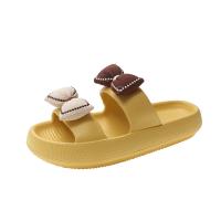 China Bowknot Upper Beach Shoes Women  Thick Bottom Non Slip  Beach Shoes for sale