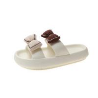 China Bowknot Upper Beach Shoes Women  Thick Bottom Non Slip  Beach Shoes for sale