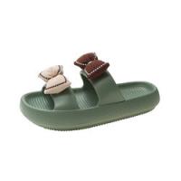 China Bowknot Upper Beach Shoes Women  Thick Bottom Non Slip  Beach Shoes for sale