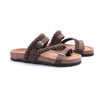 China Classic Summer Beach Shoes Contracted Soft  Wood Soles  Comfortable for sale