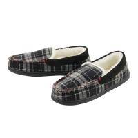 China Men anti-Slip casual breathable slippers winter warm light soft round flat fluffy house indoor outdoor lofer shoes for sale
