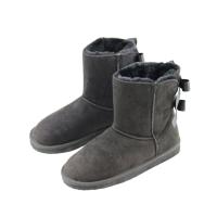 China Cute Women Winter Snow Boots Faux Leather Fur Lined Comfotable for sale