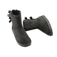 China Cute Women Winter Snow Boots Faux Leather Fur Lined Comfotable for sale