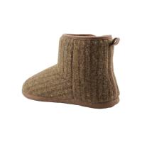 China Soft Rubber Sole Women Winter Snow Boots Round Flat Solid Pattern for sale
