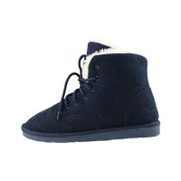 China Children Flat Heel Snow Boots With Front Drawstring Winter Fluffy  Snow Boots for sale