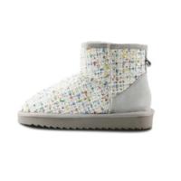 China High Quality Winter faux fur Boots New Style Women fashion no-slip Snow Boots platform boots for sale