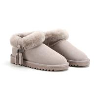 China Cute Flat Children Snow Boots Bling Sequin  Thicken Warm Faux Fur Snow Boots for sale