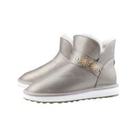 China Real Leather Women Winter Snow Boots Snow Boots Warm Fashion Non Slip for sale