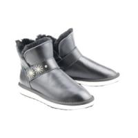 China Real Leather Women Winter Snow Boots Snow Boots Warm Fashion Non Slip for sale