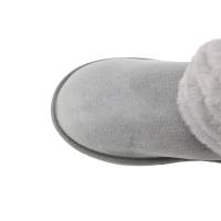 China winter faux suede half booties suede ankle snow boots for women for sale