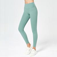 China Yoga clothes fitness pants women high waist peach hips trousers running sports summer thin out wear leggings for sale