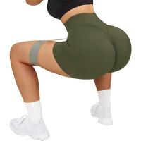 China Wholesale Summer Workout Tights Cross Waist running fitness Hip Lift pants women gym shorts 2022 Yoga Leggings for sale
