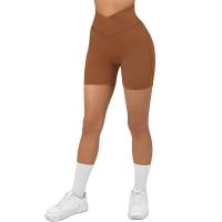 China Wholesale Summer Workout Tights Cross Waist running fitness Hip Lift pants women gym shorts 2022 Yoga Leggings for sale