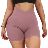 China Wholesale Summer Workout Tights Cross Waist running fitness Hip Lift pants women gym shorts 2022 Yoga Leggings for sale