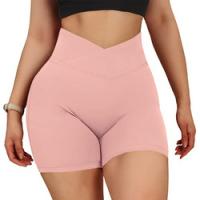 China Wholesale Summer Workout Tights Cross Waist running fitness Hip Lift pants women gym shorts 2022 Yoga Leggings for sale