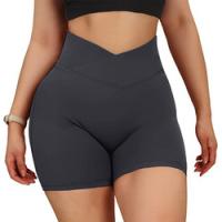 China Wholesale Summer Workout Tights Cross Waist running fitness Hip Lift pants women gym shorts 2022 Yoga Leggings for sale