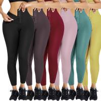 China Plus Size Waist Trainer Pants fitness running sweatpants peach hip Women Stretch tight Gym Shapewear leggings for sale