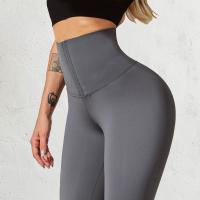 China Plus Size Waist Trainer Pants fitness running sweatpants peach hip Women Stretch tight Gym Shapewear leggings for sale