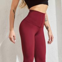 China Plus Size Waist Trainer Pants fitness running sweatpants peach hip Women Stretch tight Gym Shapewear leggings for sale