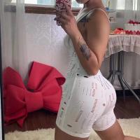 China New design Popular Gym Fitness clothes sleeveless sexy tight short Jumpsuit customized Yoga set Training Wear bodysuit for sale
