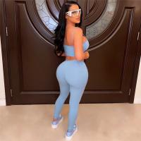 China Women High Waisted 2 Piece Yoga set Seamless Sexy Workout clothes Customized logo sports bra Fitness Yoga Wear for sale
