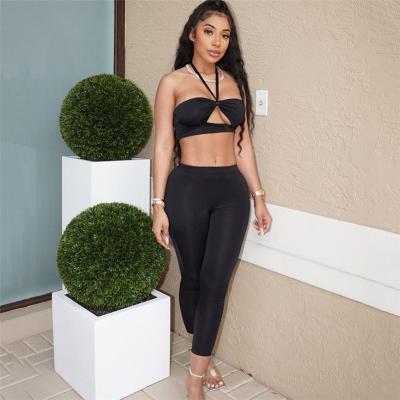 China 2022 new summer Tight Women Sport Clothes Ladies Gym Fitness Training Active Wear Seamless 2 Piece yoga Set customize sportswear for sale