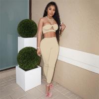 China 2022 new summer Tight Women Sport Clothes Ladies Gym Fitness Training Active Wear Seamless 2 Piece yoga Set customize sportswear for sale