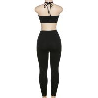 China 2022 new summer Tight Women Sport Clothes Ladies Gym Fitness Training Active Wear Seamless 2 Piece yoga Set customize sportswear for sale