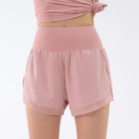 China 2021 summer new style ladies quick-drying anti-emptied shorts loose running fitness leisure high waist women's trousers for sale