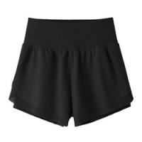 China 2021 summer new style ladies quick-drying anti-emptied shorts loose running fitness leisure high waist women's trousers for sale