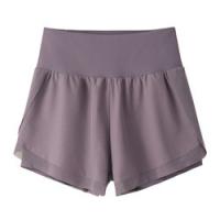 China 2021 summer new style ladies quick-drying anti-emptied shorts loose running fitness leisure high waist women's trousers for sale