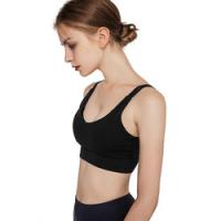 China 2021 summer Women's new fashion breathable tops Quick Dry Adjustable Shock-proof Elastic Fitness Yoga Bra for sale