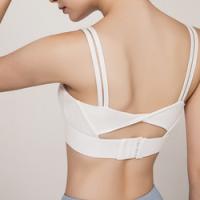 China 2021 summer Women's new fashion breathable tops Quick Dry Adjustable Shock-proof Elastic Fitness Yoga Bra for sale